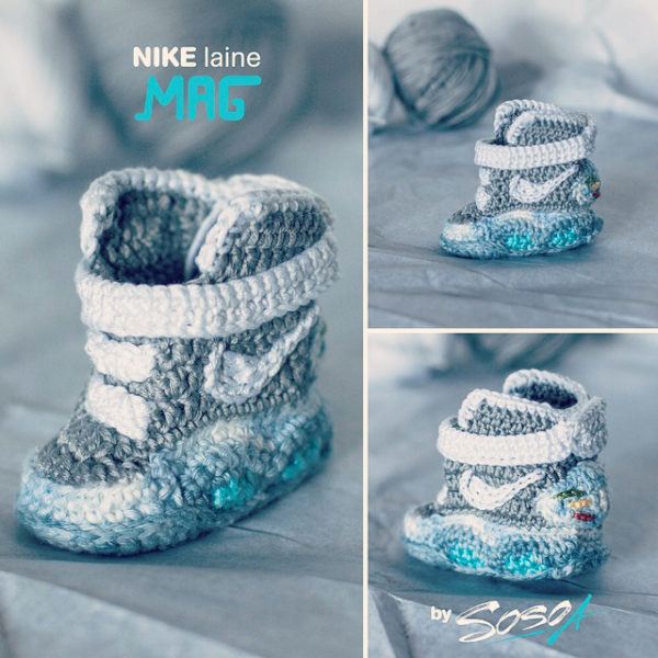 Nike Air Mag en crochet pour bébé - Sneakers.fr