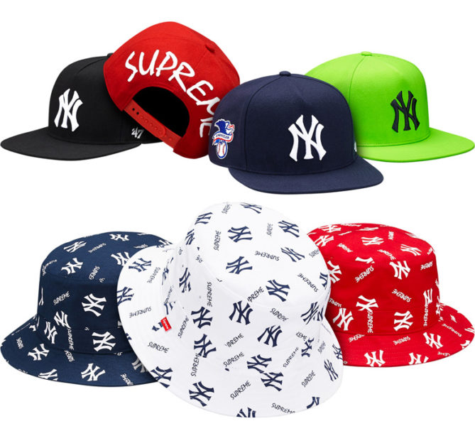 Collection Supreme x New York Yankees - Sneakers.fr
