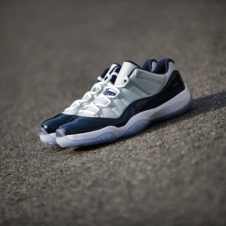 Air Jordan 11 Low « Georgetown » - Nouvelles photos - Sneakers.fr