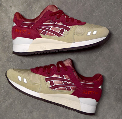 Asics gel lyte burgundy store