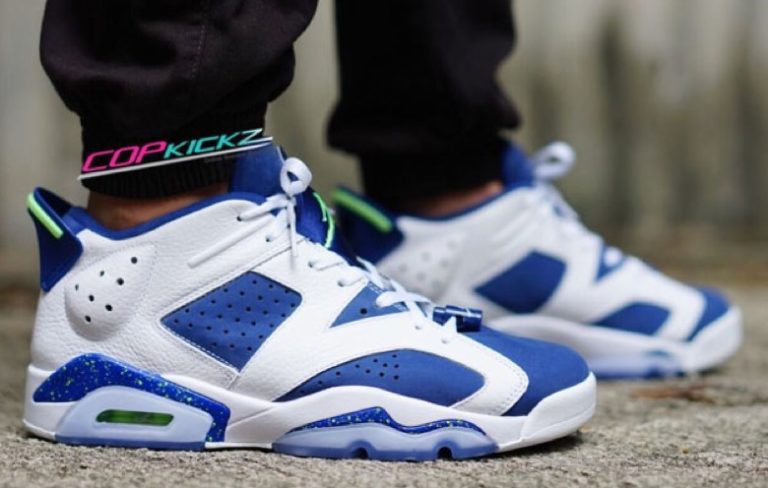 Air Jordan 6 Low Ghost Green "Seahawks" - Sneakers.fr
