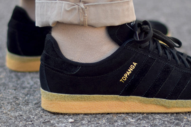 adidas Topanga Black/Gum - Sneakers.fr