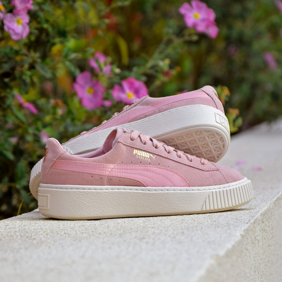 Puma Suede Platform Satin Pack - Sneakers.fr