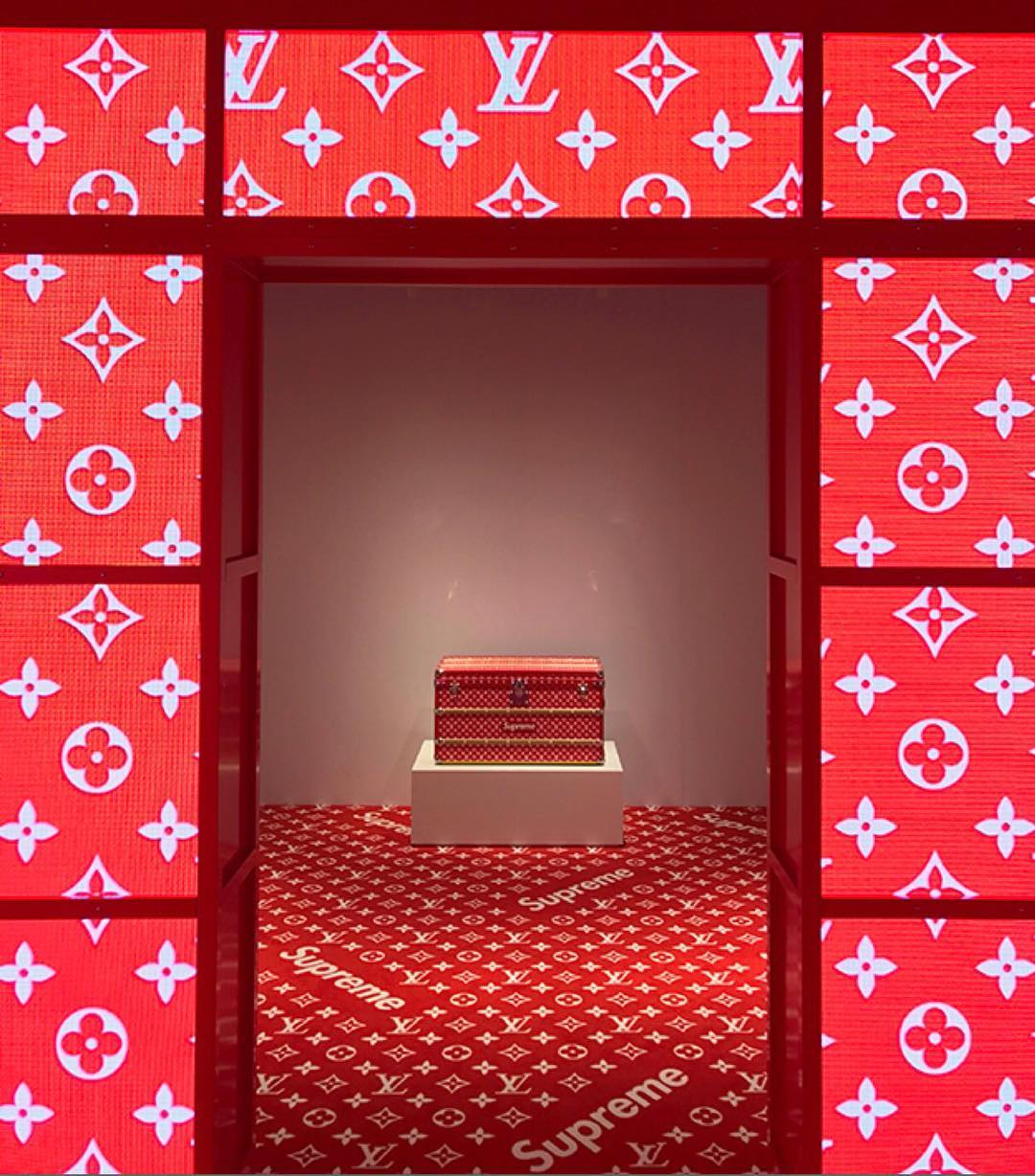 Pop Up Store Supreme x Louis Vuitton Paris
