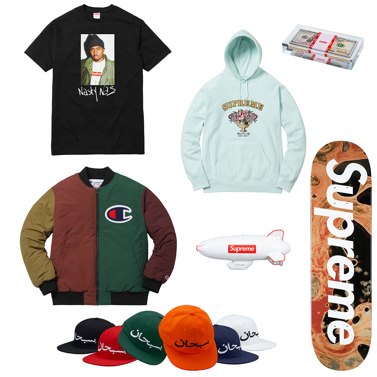 Collection Supreme Automne/Hiver 2017 - Sneakers.fr