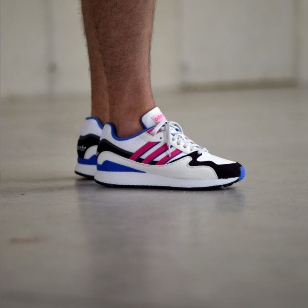 adidas Ultra Tech White Shock Pink - Sneakers.fr