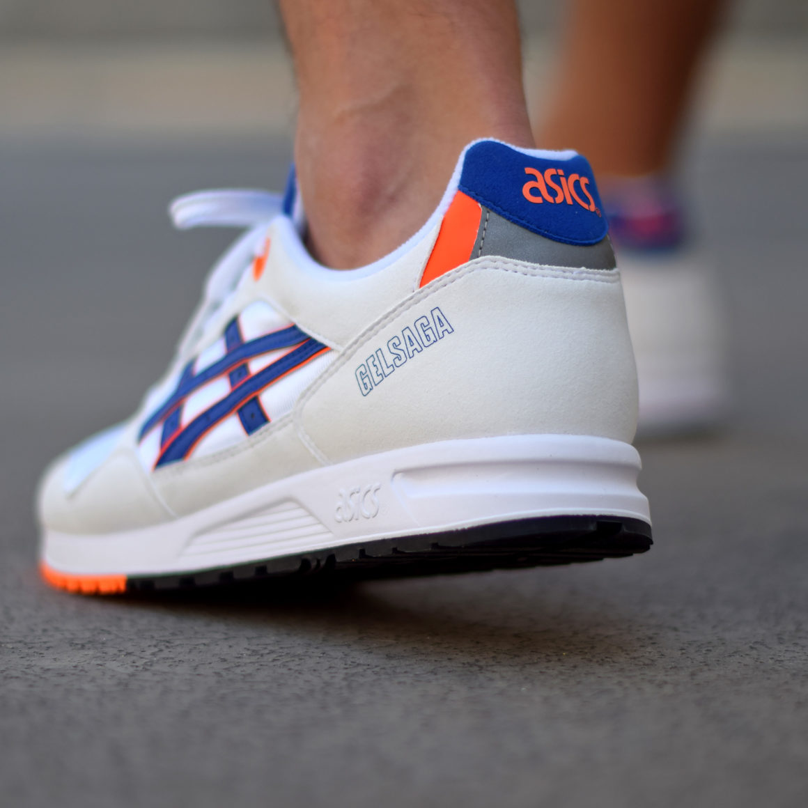 Asics Gel Saga OG – White Blue - Sneakers.fr