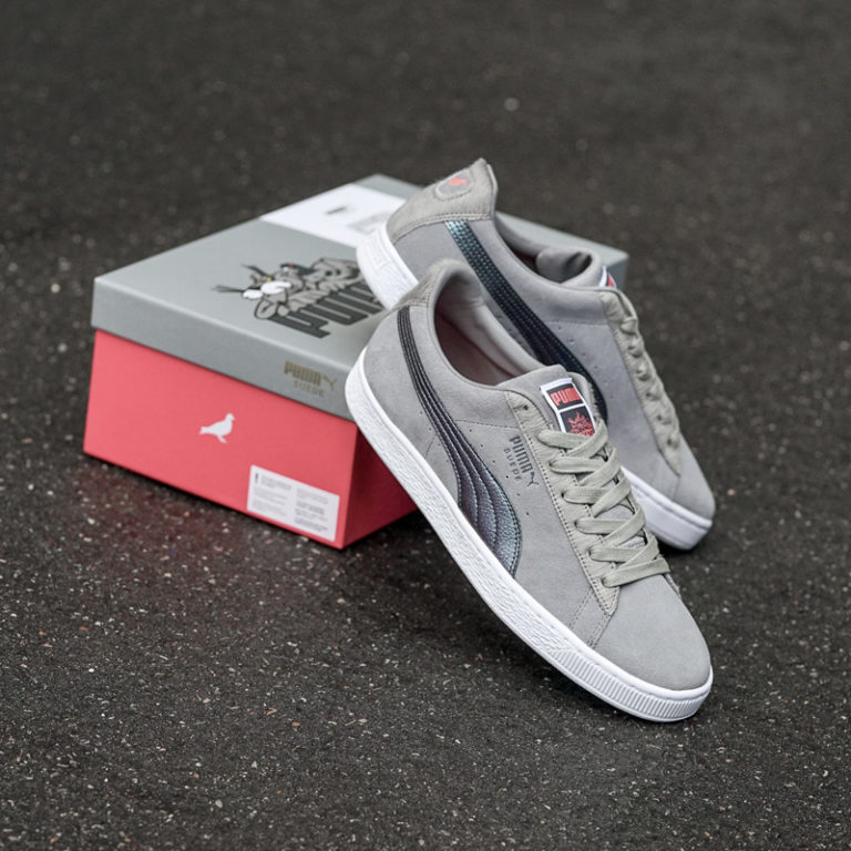 Puma Suede x Staple Pigeon Frost Gray