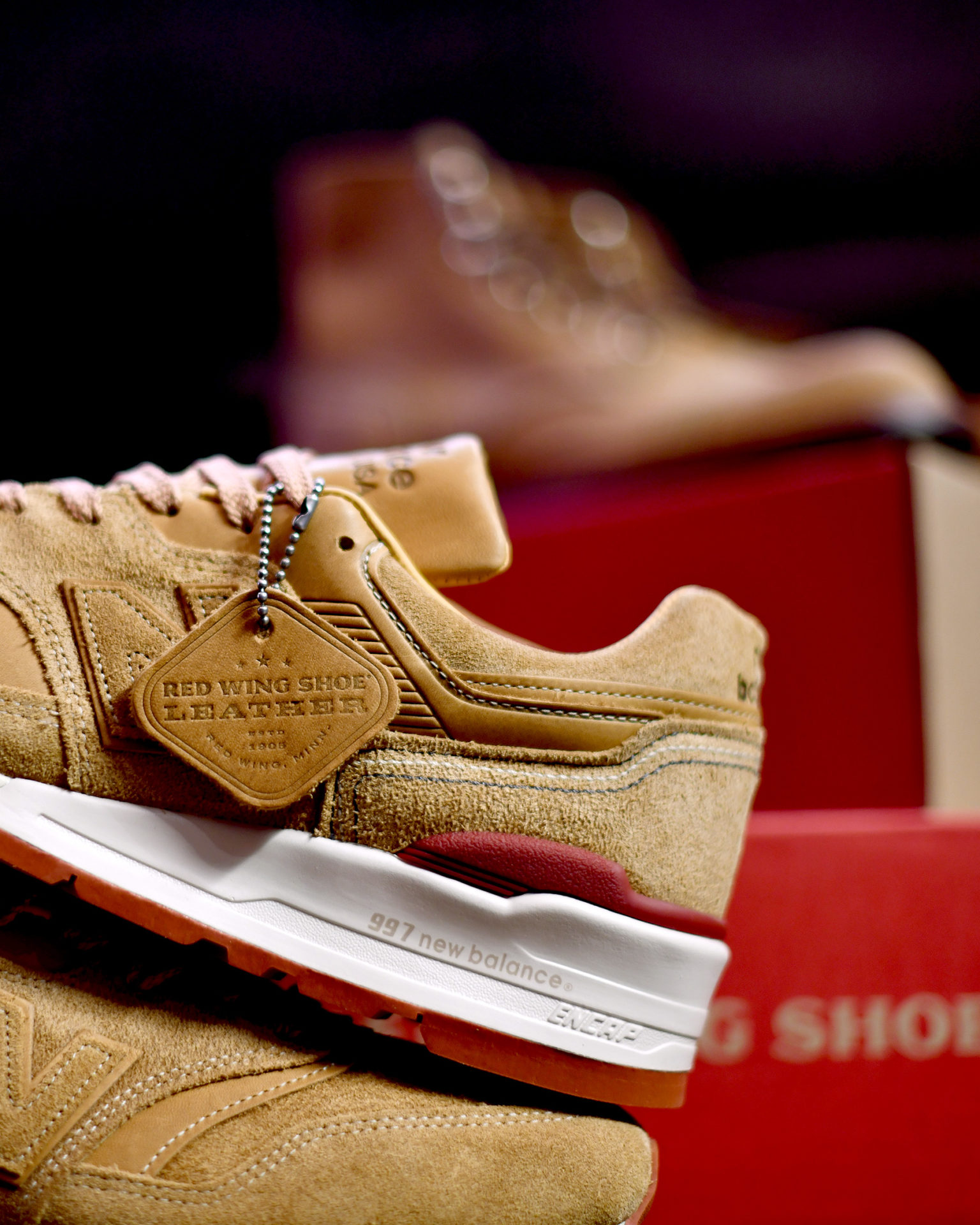 Red Wing x New Balance 997 "Made in USA" - Sneakers.fr