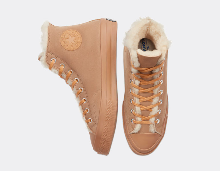 Converse Chuck 70 High Sherpa - Sneakers.fr