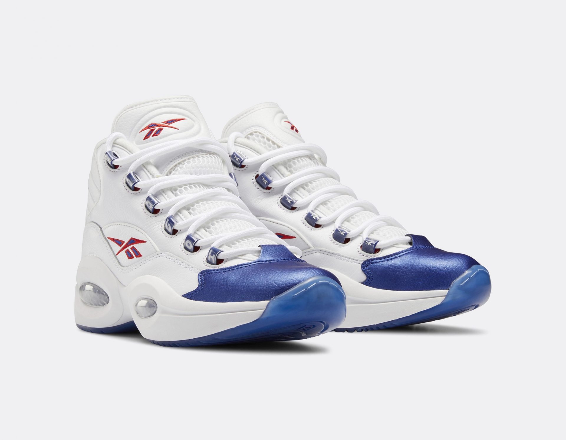Reebok Question Mid OG "Blue Toe" - Sneakers.fr
