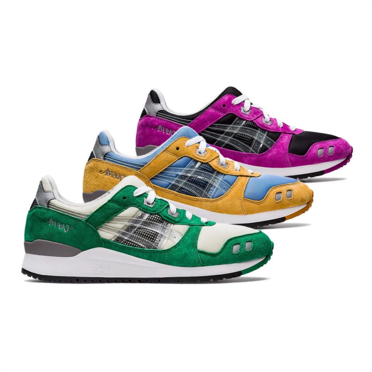 Awake NY x Asics Gel-Lyte 3 OG Pack - Sneakers.fr