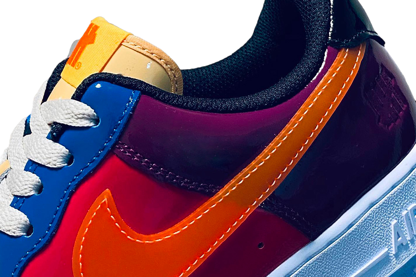 Nike Air Force 1 Multi-Patent x Undefeated - Sneakers.fr