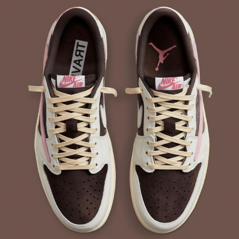 Travis Scott x Air Jordan 1 Low OG SP Pink Pack Spring 2025 - Sneakers.fr