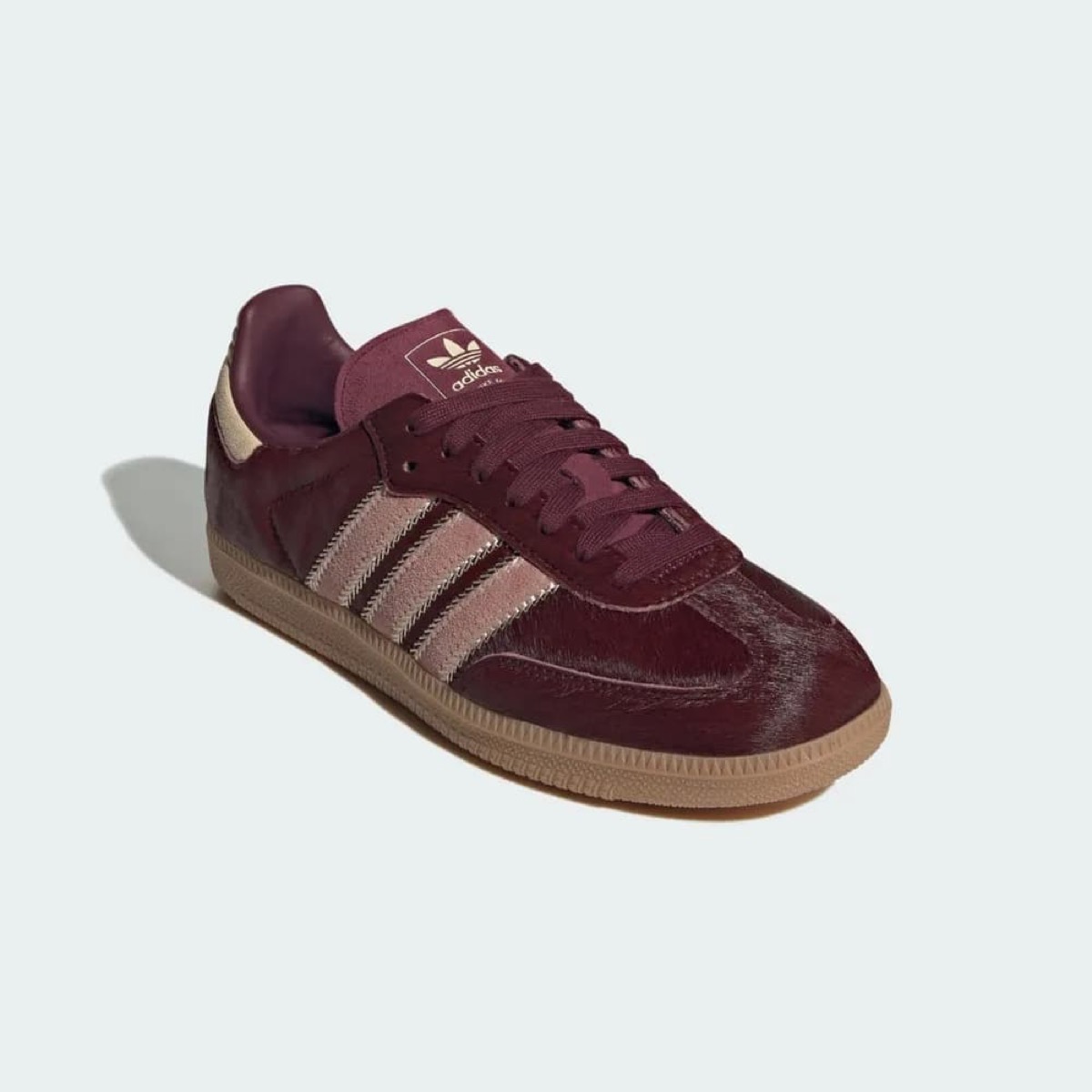 adidas Samba OG Pony Hair Maroon - Sneakers.fr