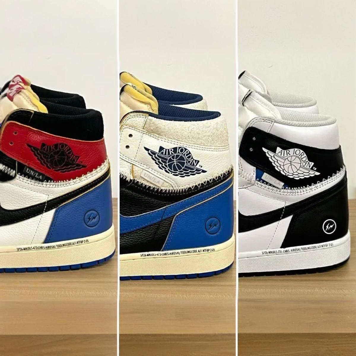 Fragment x Union x Air Jordan 1 Pack - Sneakers.fr